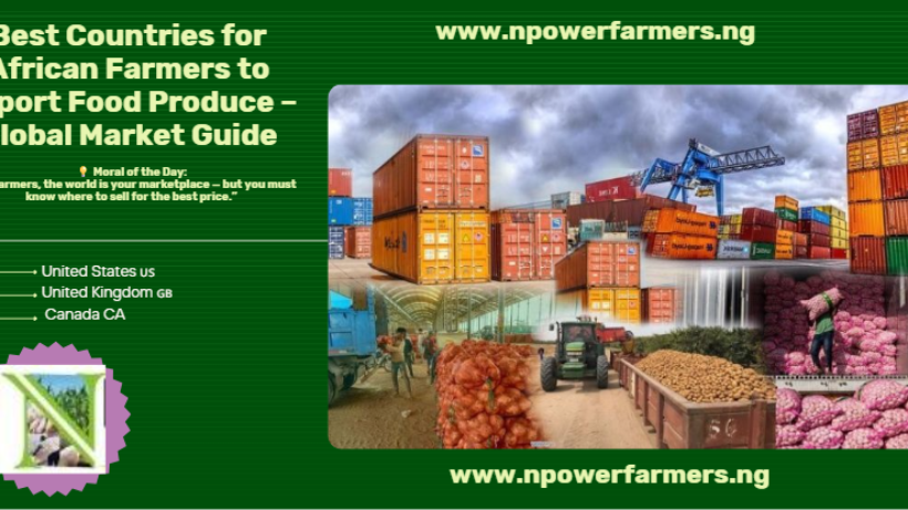 Best Countries for African Farmers to Export Food Produce – Global ...