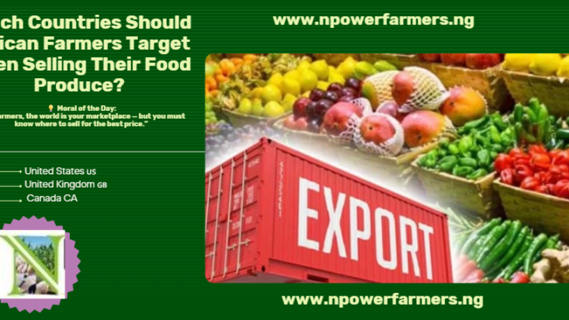 Which Countries Should African Farmers Target When Selling Their Food ...